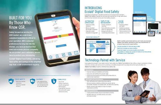 ECOLAB® Literature Ordering Portal. Digital Food Safety Brochure